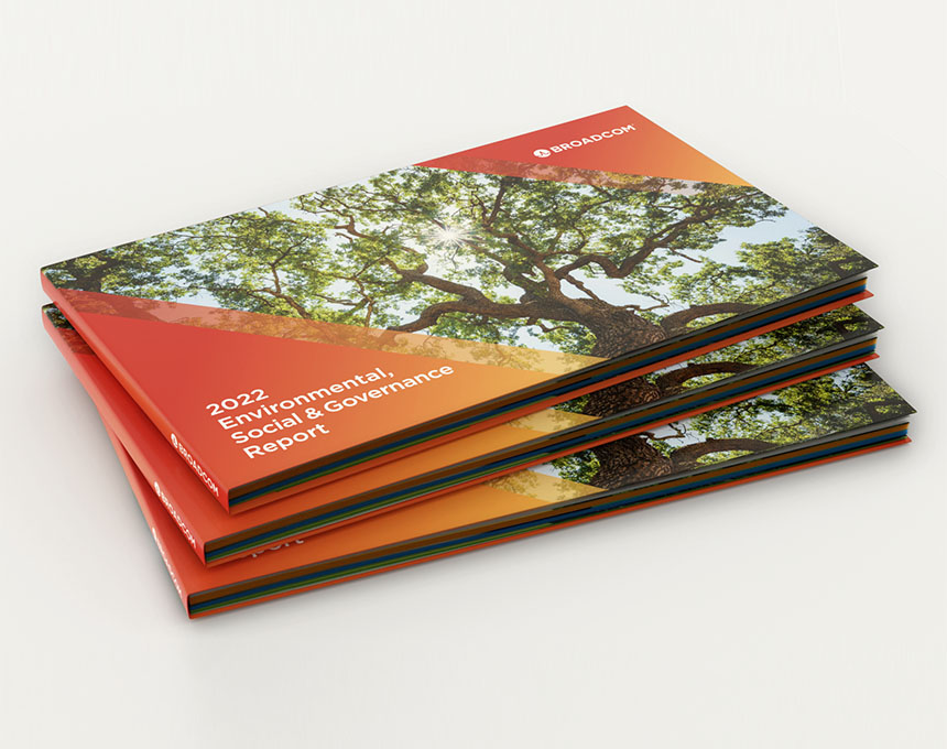 Environmental, Social, Governance (ESG) Report Print Design